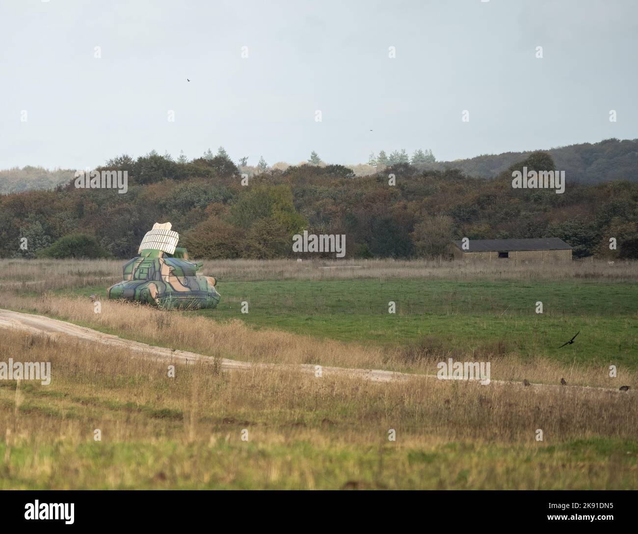 decoy inflatable 2K22 Tunguska self-propelled anti-aircraft platform ...