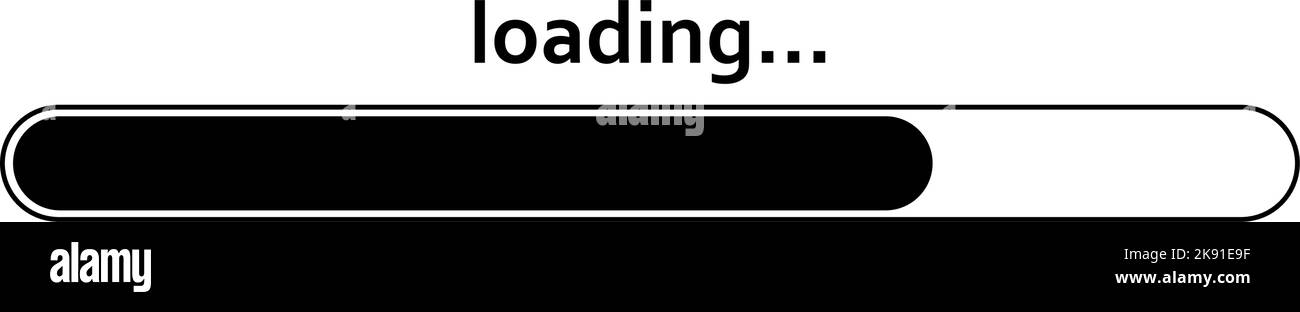 Download status scale, download progress on white background - Vector ...