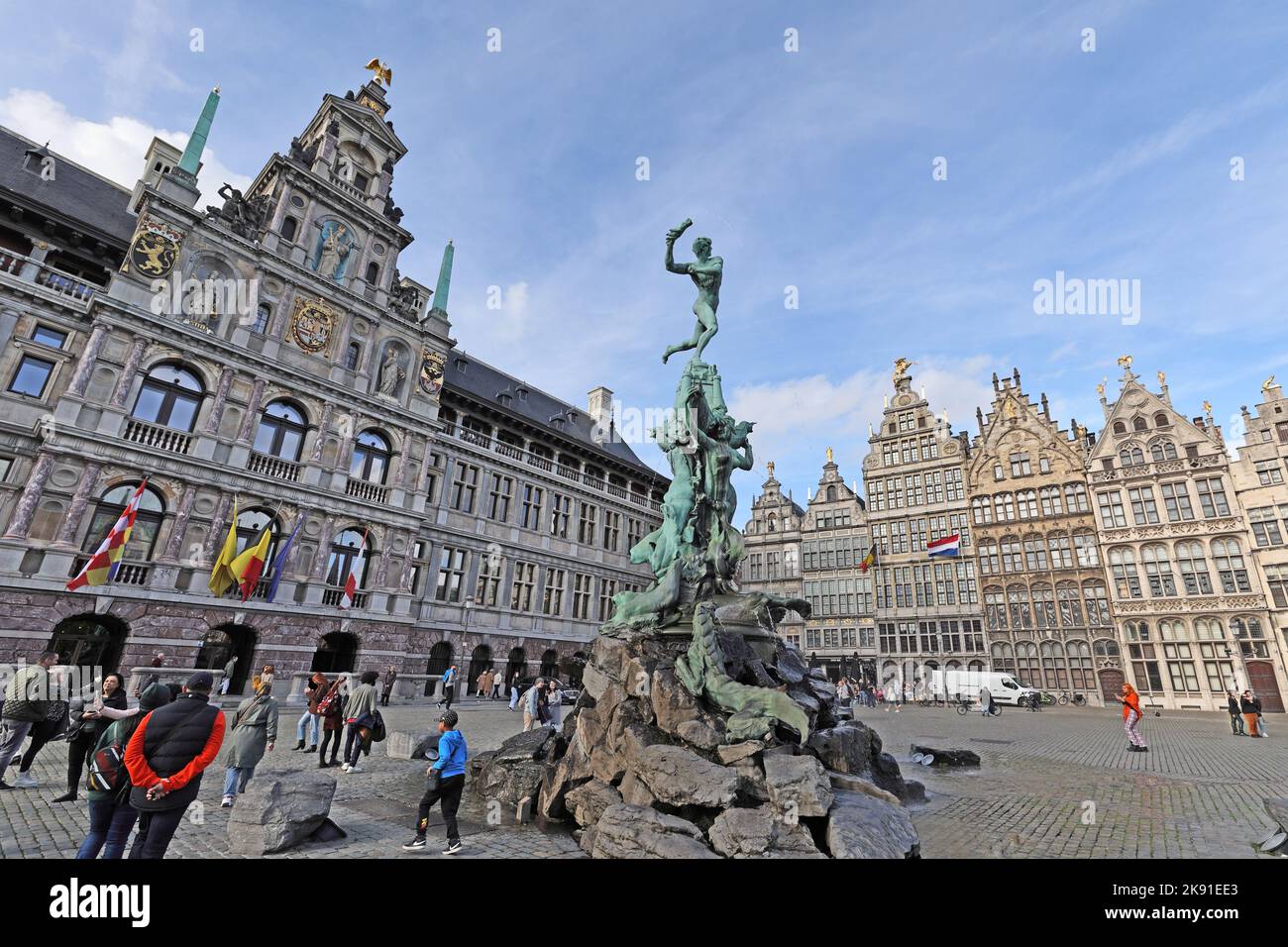Grote Markt (market square), Antwerp, Belgium Stock Photo - Alamy