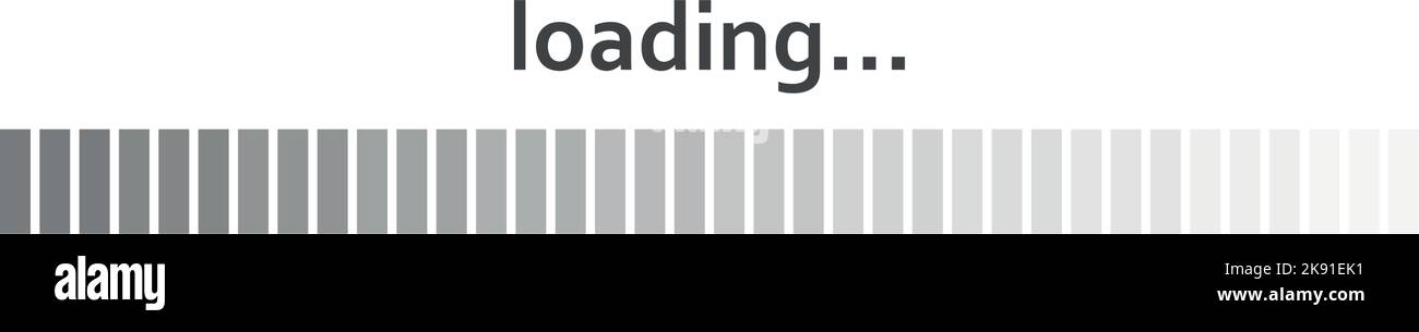 Download status scale, download progress on white background - Vector ...