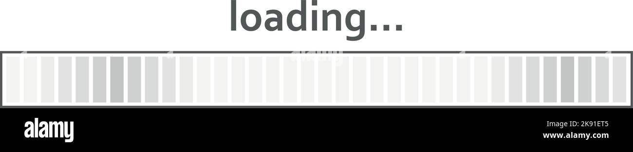 Download status scale, download progress on white background - Vector ...