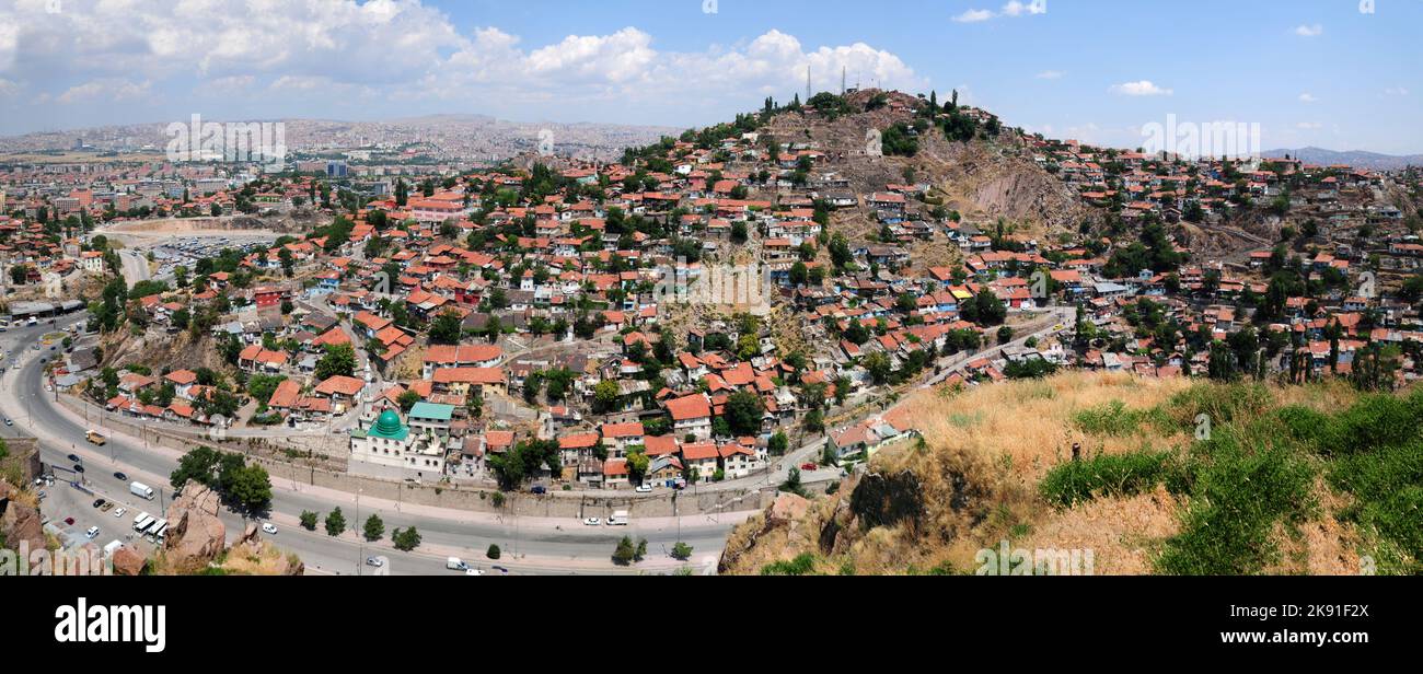 The history of Ankara Castle, located in Ankara, Turkey, goes back 2500 ...