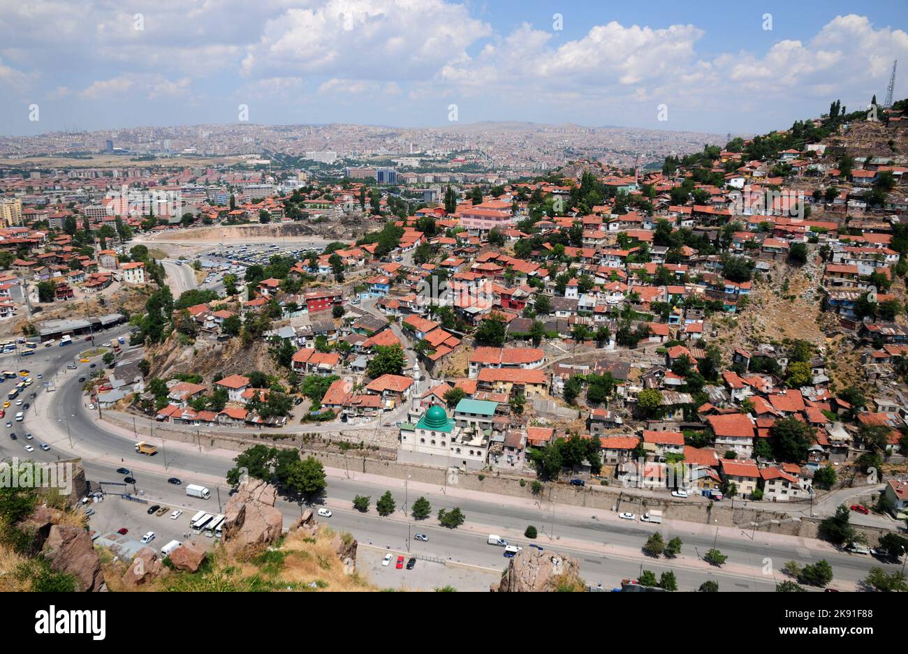 The history of Ankara Castle, located in Ankara, Turkey, goes back 2500 ...