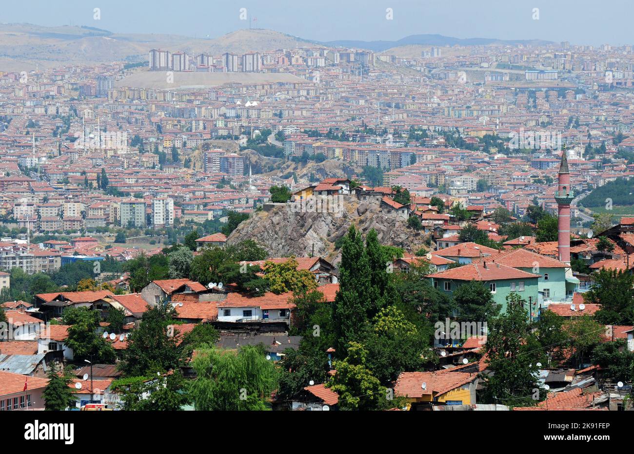 The history of Ankara Castle, located in Ankara, Turkey, goes back 2500 ...