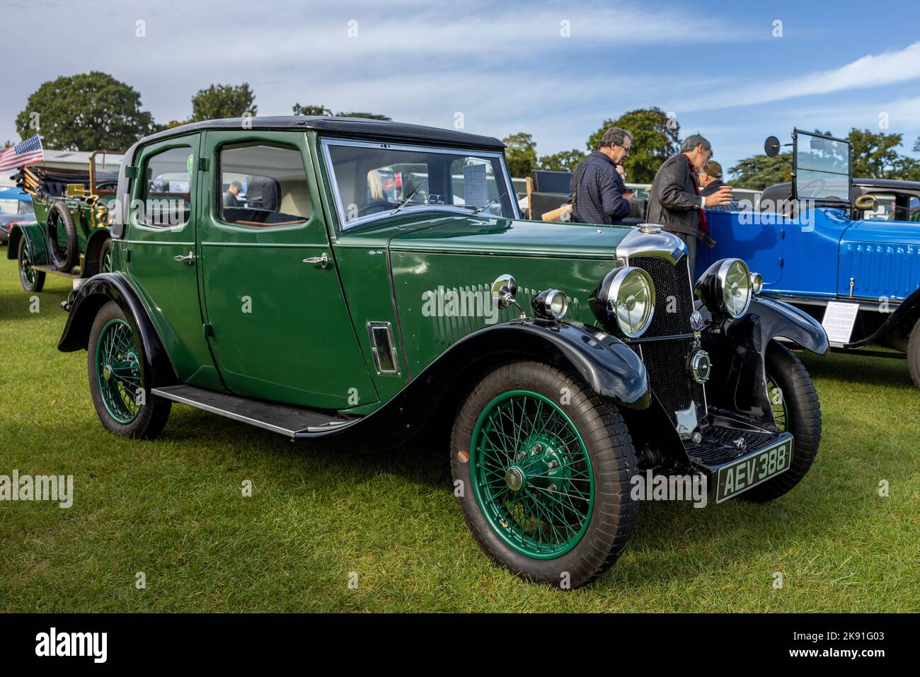 1933 Riley Nine Monaco ‘AEV 388’ on display at the Race Day Airshow ...