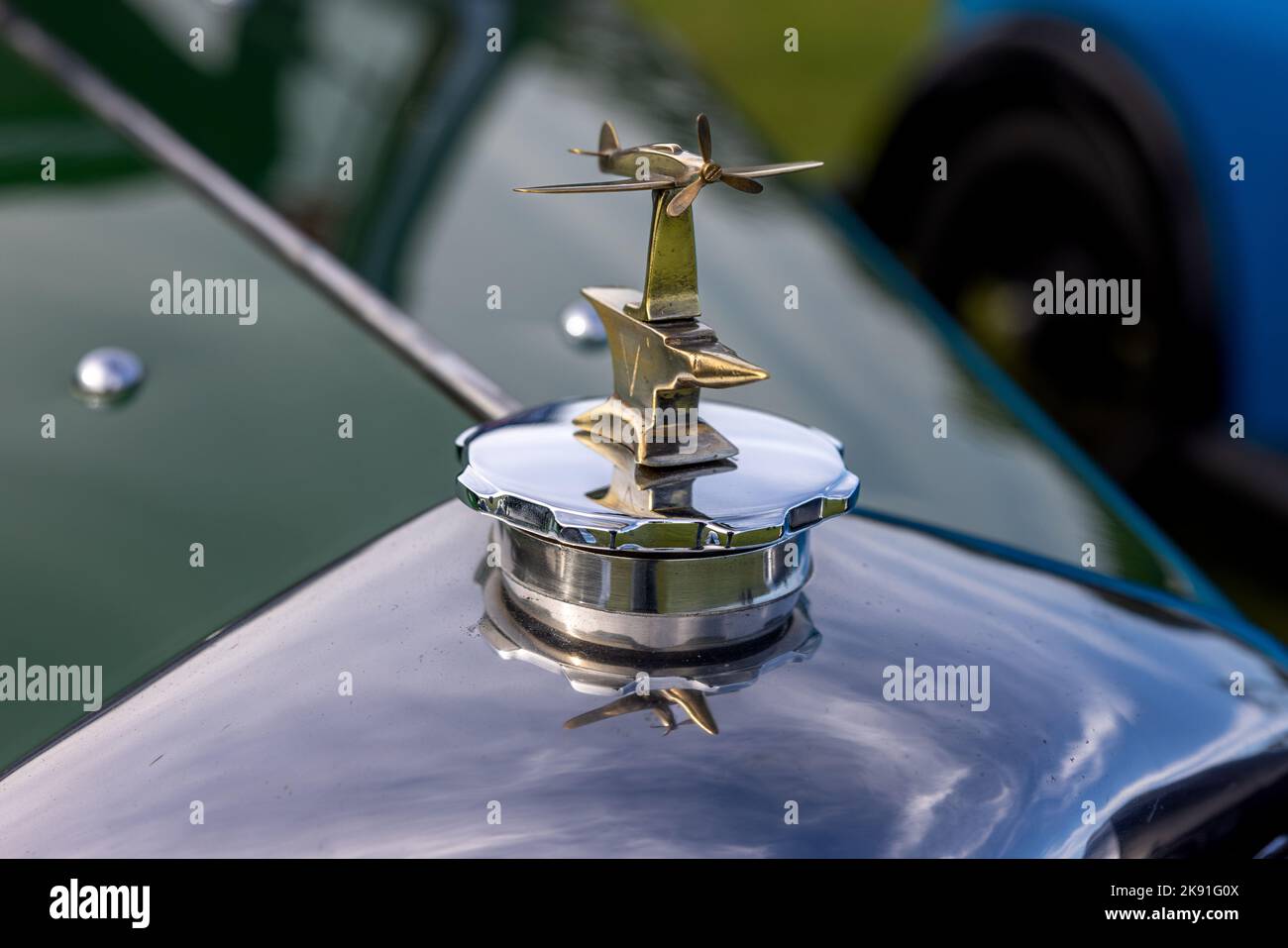 1933 Riley Nine Monaco ‘AEV 388’ on display at the Race Day Airshow ...