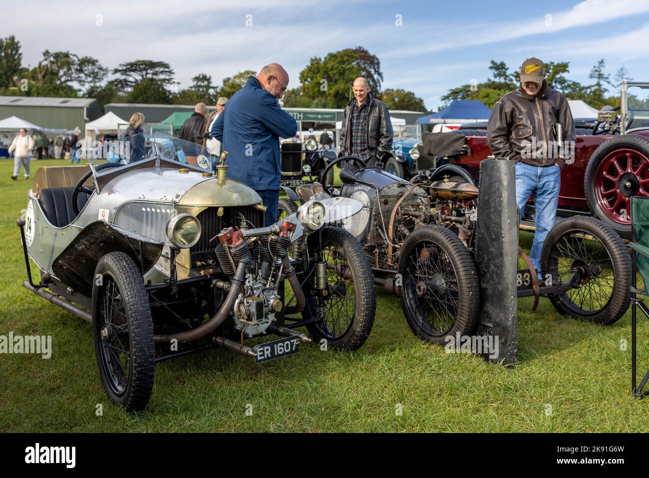 1923 Morgan Aero ‘ER 1607’ on display at the Race Day Airshow held at ...