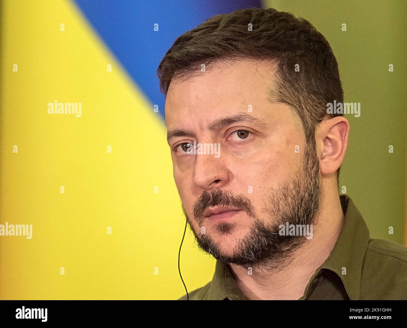 Kiew, Ukraine. 25th Oct, 2022. Volodymyr Selenskyj, President of ...