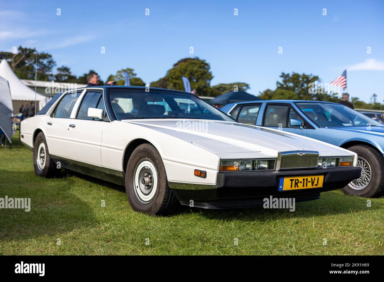 Aston Martin Lagonda ‘GR-11-VJ’ on display at the Race Day Airshow held ...