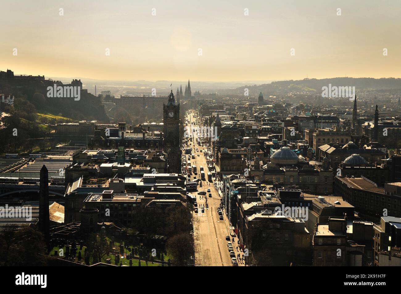 Scotland birds eye view hi-res stock photography and images - Alamy