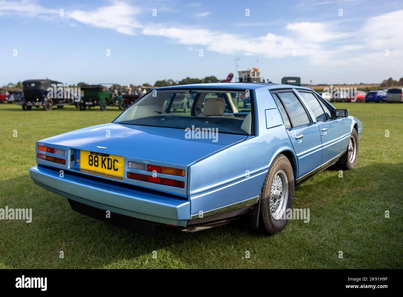 1984 Aston Martin Lagonda ‘88 KDC’ on display at the Race Day Airshow ...