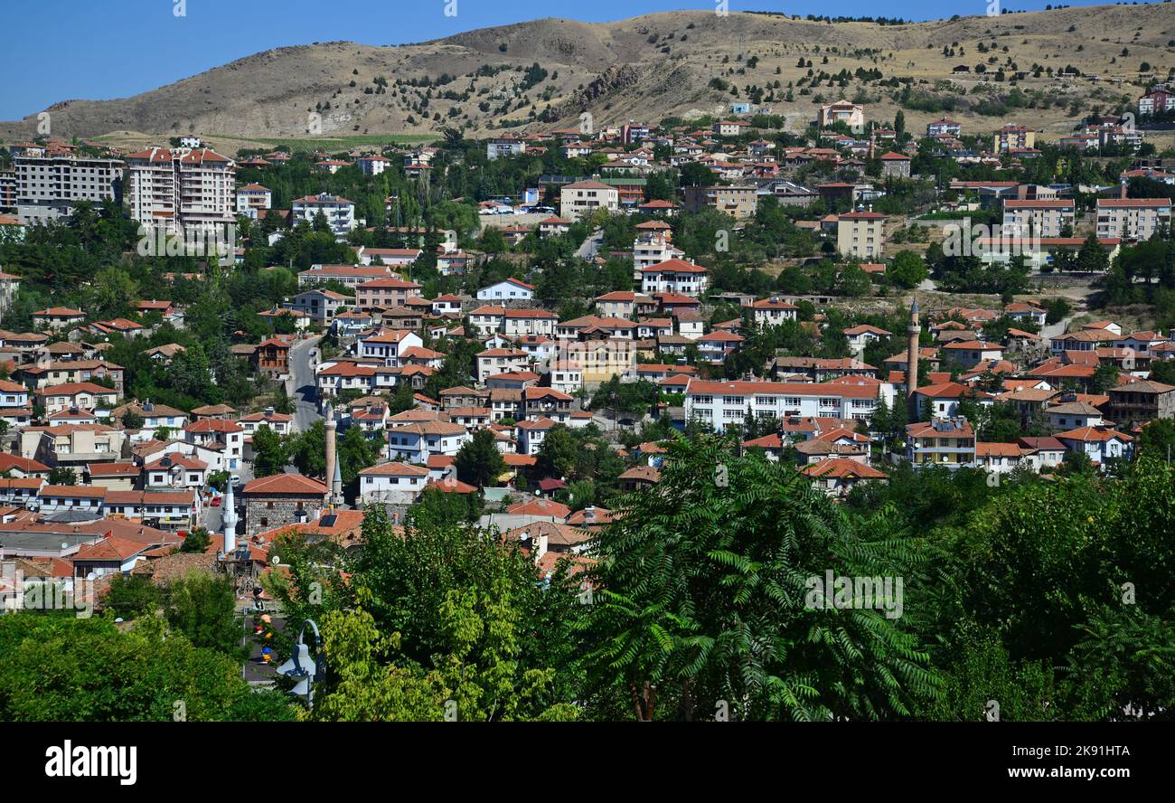 Ayas Town, located in Ankara, Turkey, is a tourism region with its old ...
