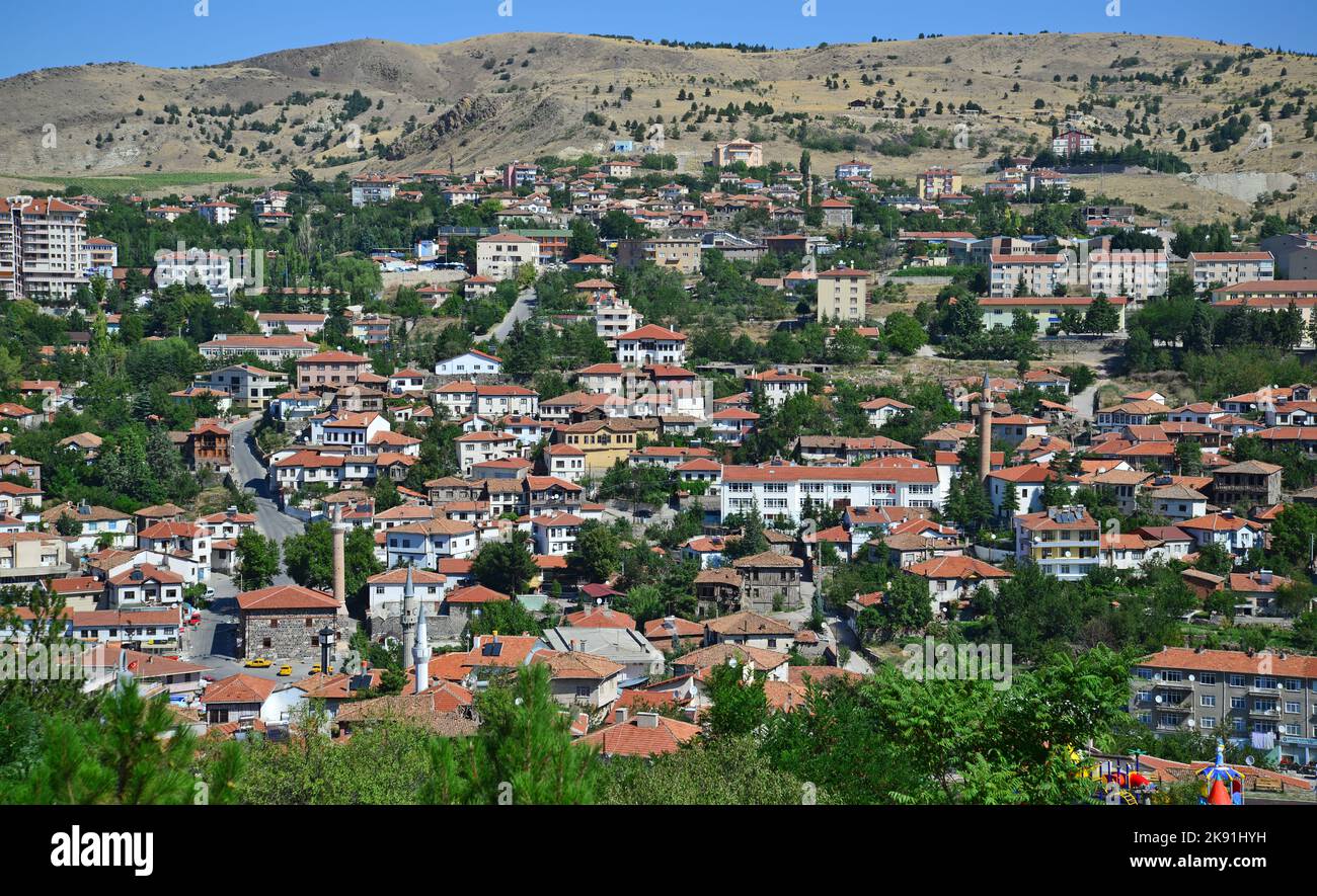 Ayas Town, located in Ankara, Turkey, is a tourism region with its old ...