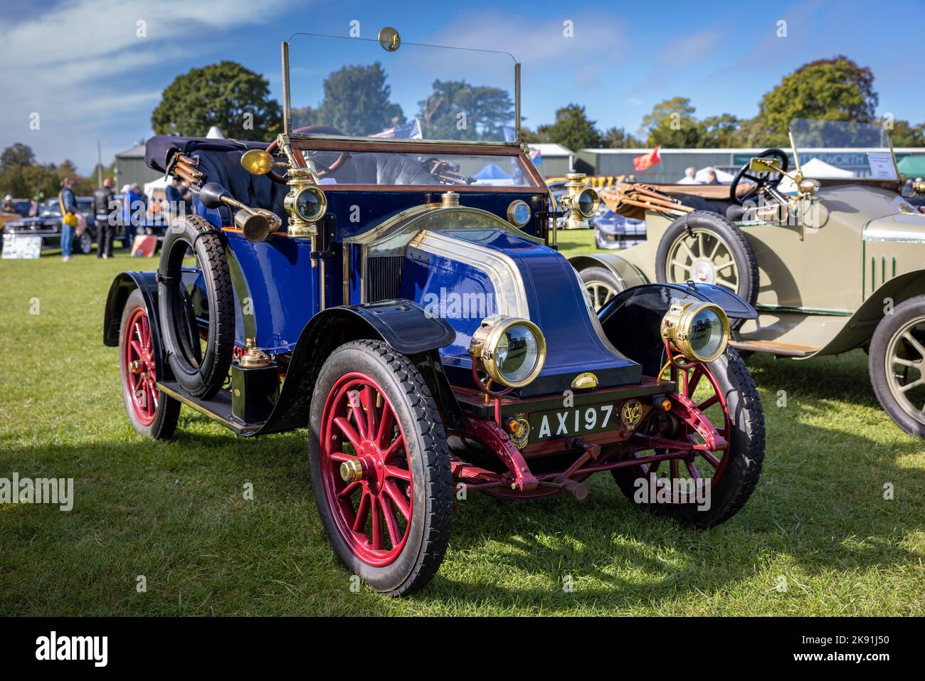 1911 Renault AX 8hp ‘AXI97’ on display at the Race Day Airshow held at ...