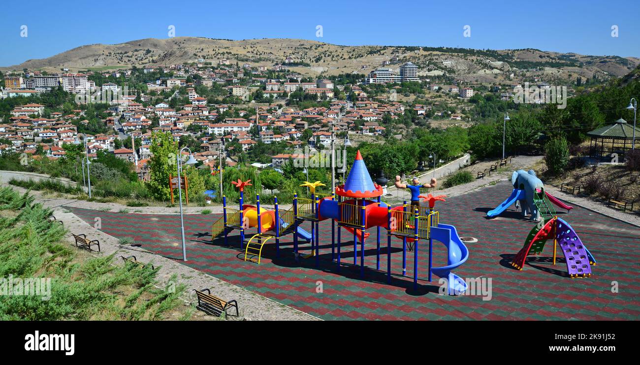 Ayas Town, located in Ankara, Turkey, is a tourism region with its old ...