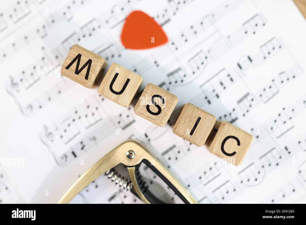 Rock word music background hi-res stock photography and images - Alamy