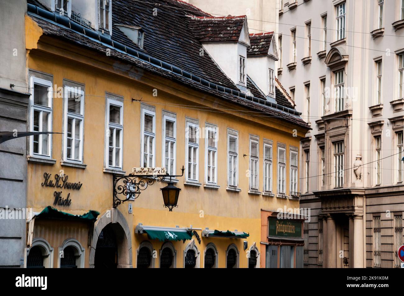 Old viennese shop hi-res stock photography and images - Alamy