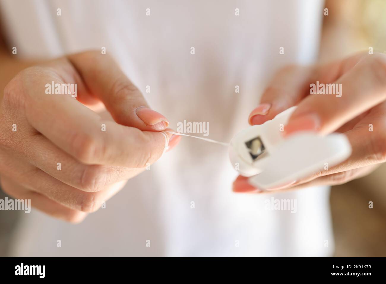 Thread cleaning hi-res stock photography and images - Alamy