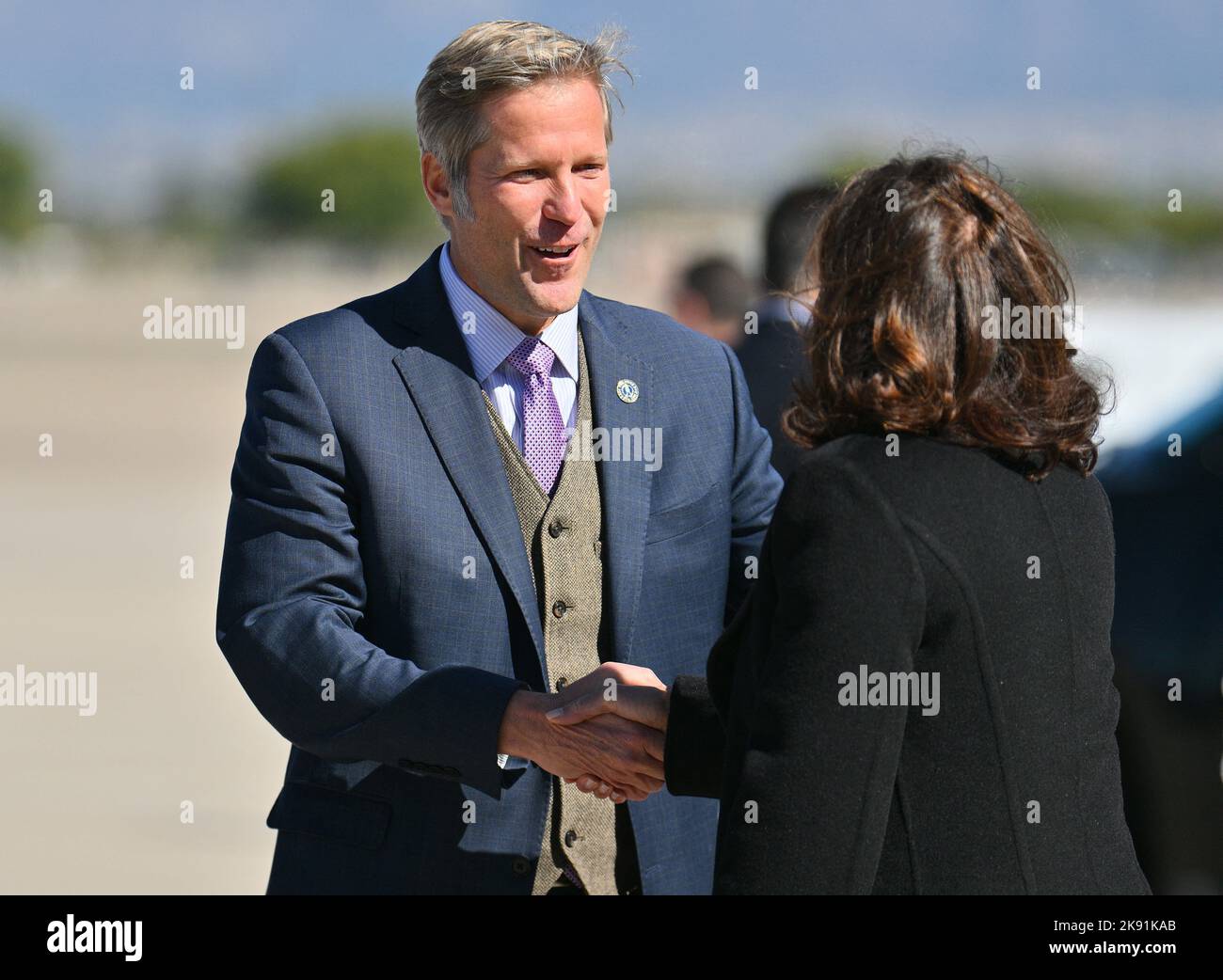 Albuquerque, New Mexico, US, Oct. 25, 2022. Albuquerque Mayor Tim ...