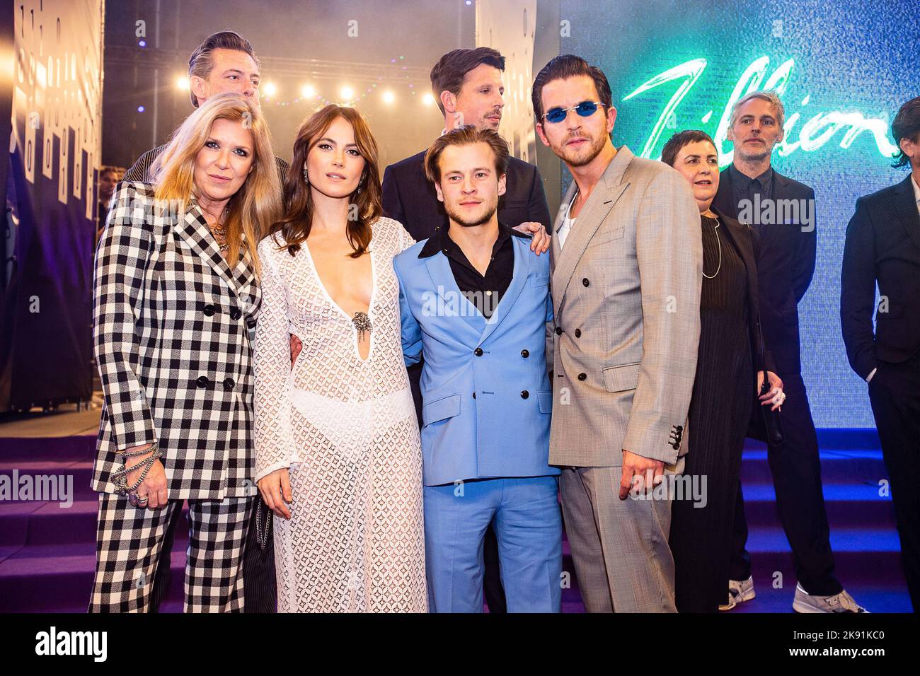 Antwerp, Belgium, 25 October 2022. actress Barbara Sarafian, actress ...