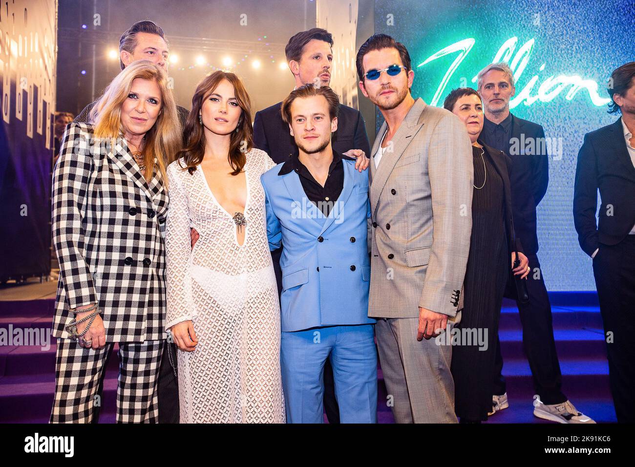 Antwerp, Belgium, 25 October 2022. actress Barbara Sarafian, actress ...