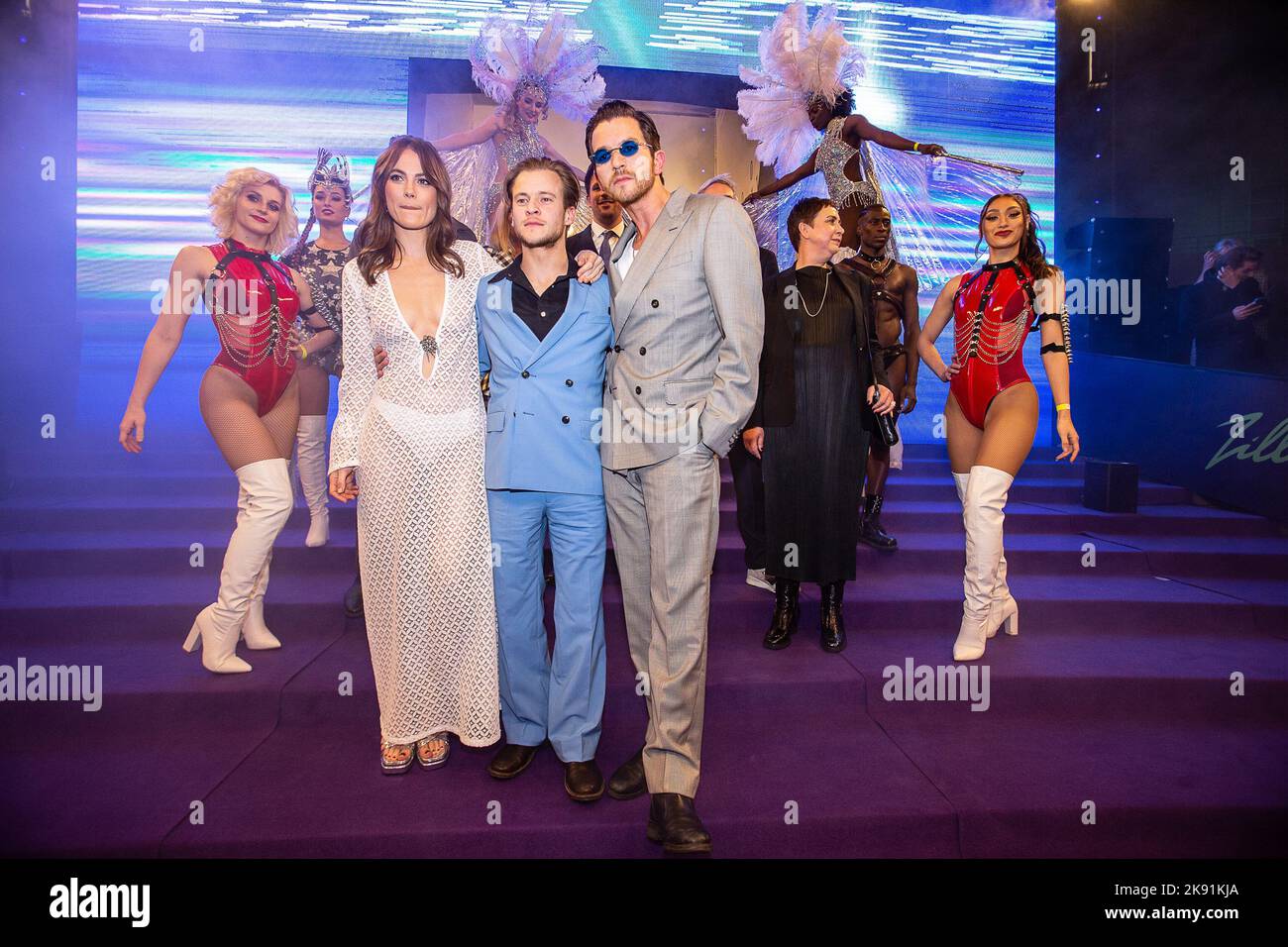 Antwerp, Belgium, 25 October 2022. actress Charlotte Timmers, actor ...