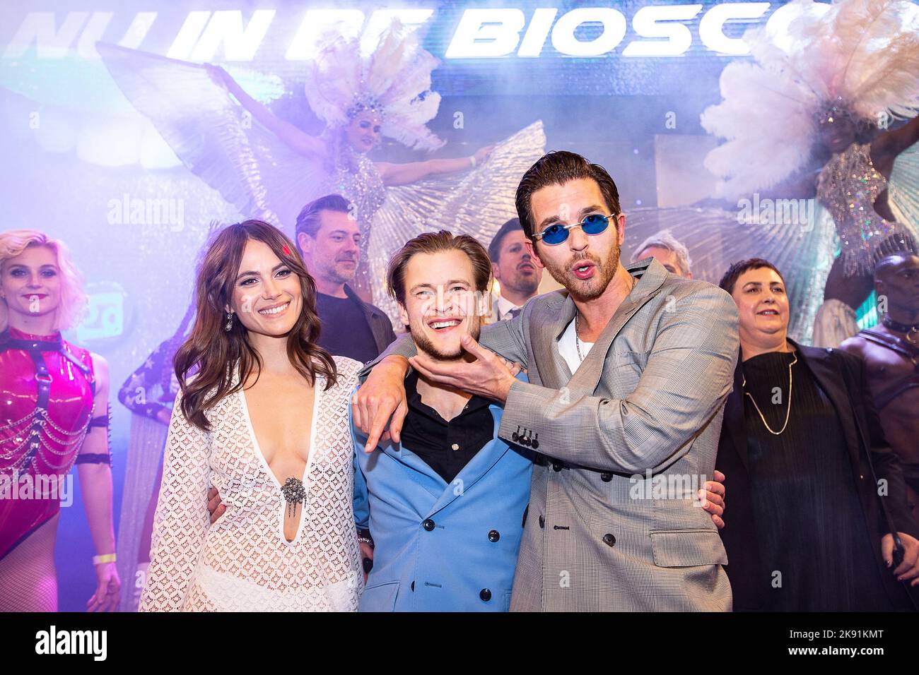 Antwerp, Belgium, 25 October 2022. actress Charlotte Timmers, actor ...