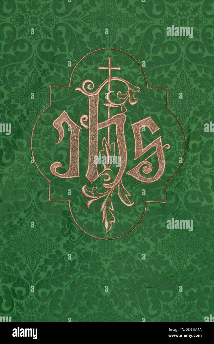 IHS - Christian symbol Stock Photo - Alamy