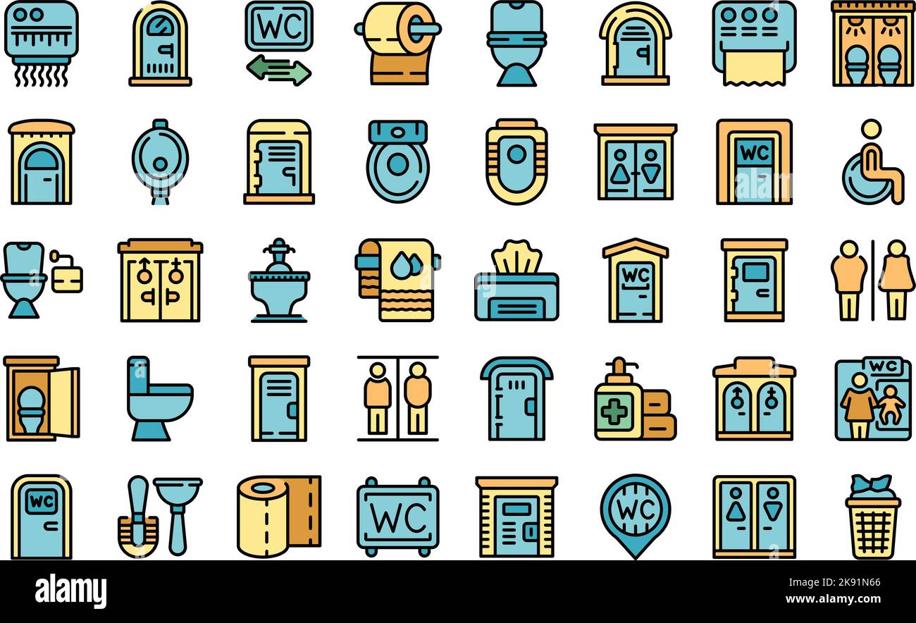 Portable toilet school Stock Vector Images - Alamy