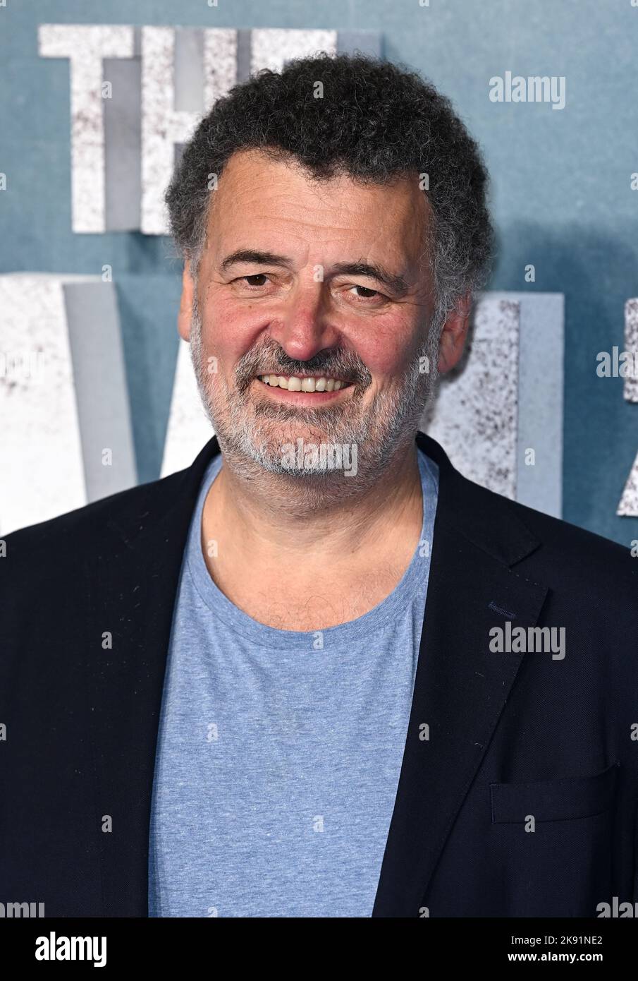 October 25th, 2022, London, UK. Steven Moffat arriving at The DevilÕs ...