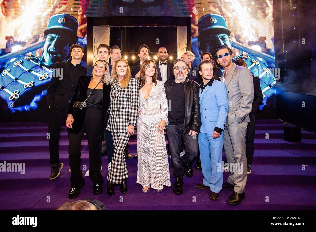 Antwerp, Belgium, 25 October 2022. actress Barbara Sarafian, actress ...