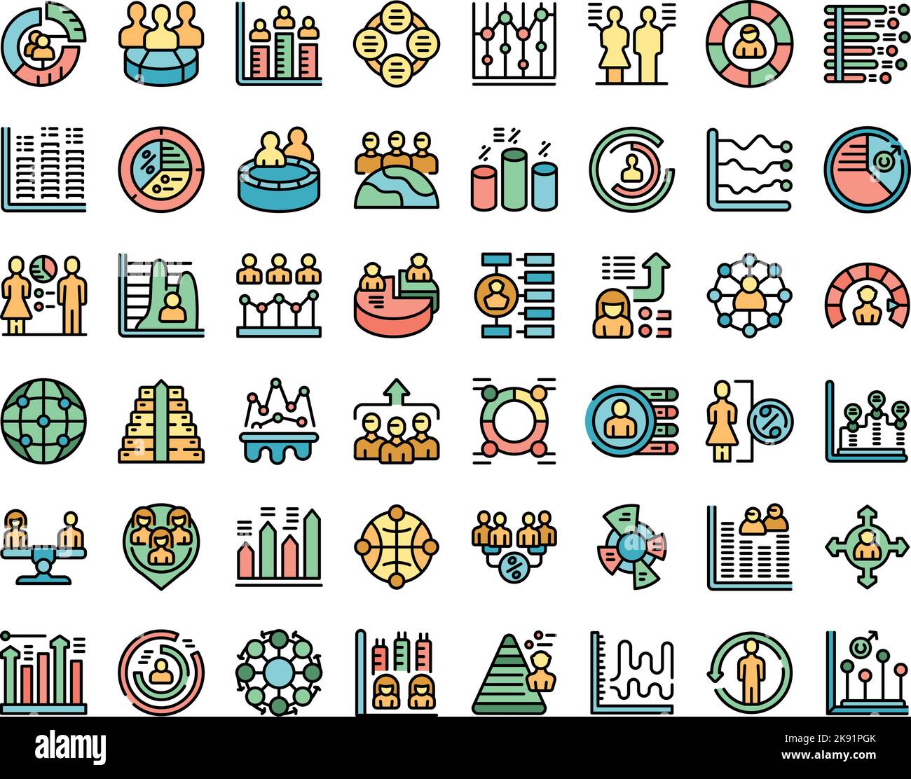 World population density map hi-res stock photography and images - Alamy