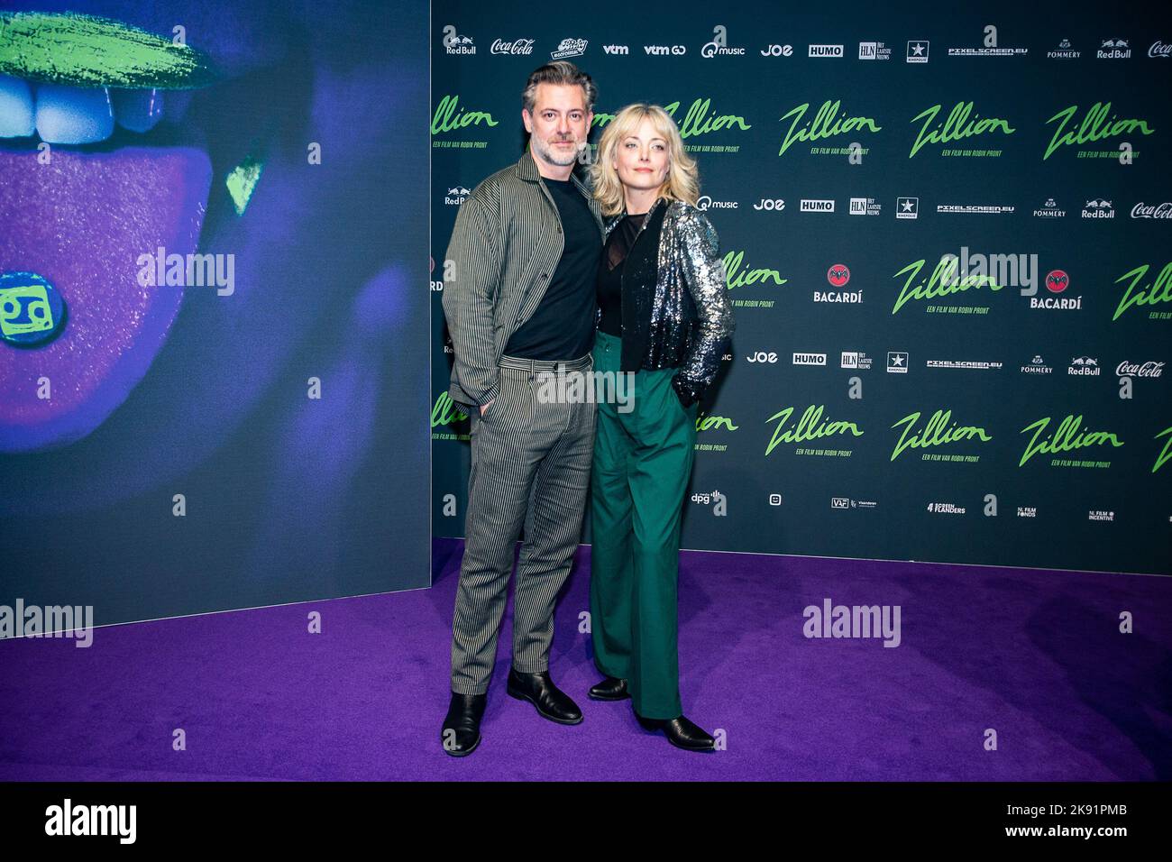Antwerp, Belgium, 25 October 2022. actor Geert Van Rampelberg with ...