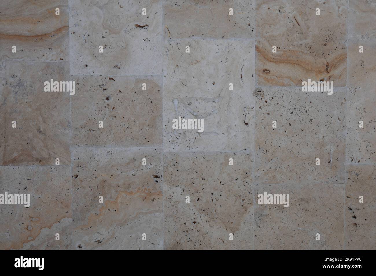 Smooth stone wall texture background. Texture of a brown sleek stone ...