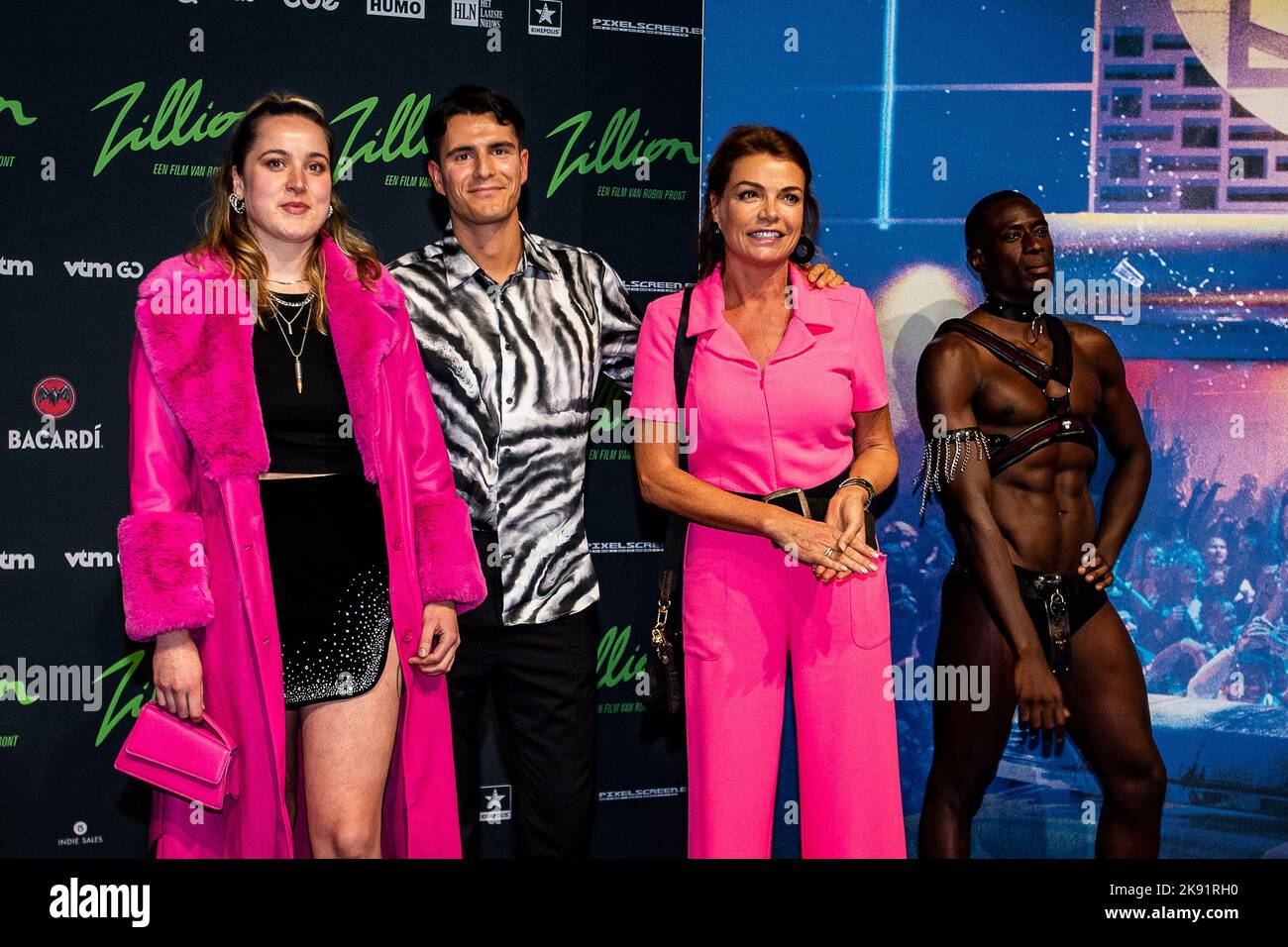 Antwerp, Belgium, 25 October 2022. Vooruit's Connor Rousseau and Open ...