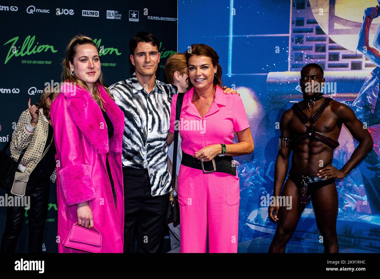 Antwerp, Belgium, 25 October 2022. Vooruit's Connor Rousseau and Open ...