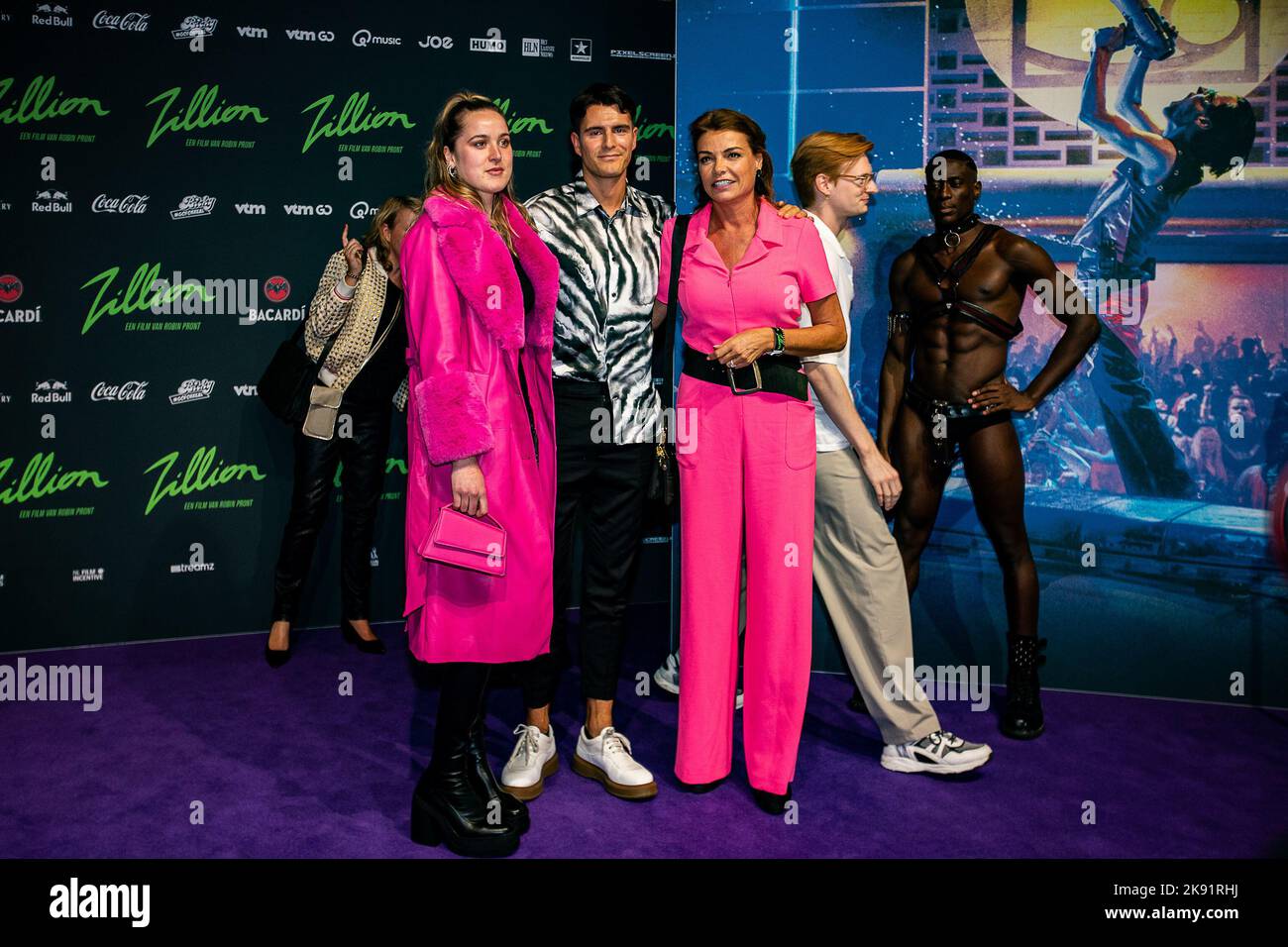 Antwerp, Belgium, 25 October 2022. Vooruit's Connor Rousseau and Open ...