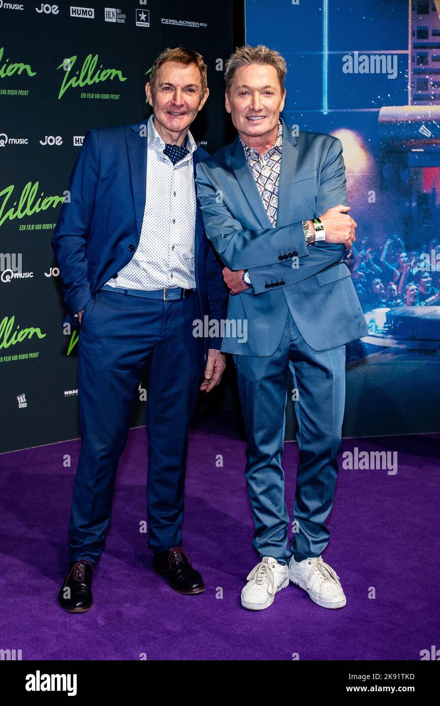 Antwerp, Belgium, 25 October 2022. television presenter Luc Appermont ...