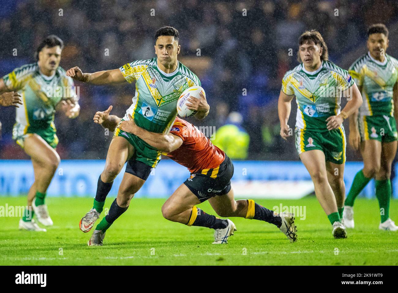 25th October 2022; Halliwell Jones Stadium, Warrington, England: Rugby ...