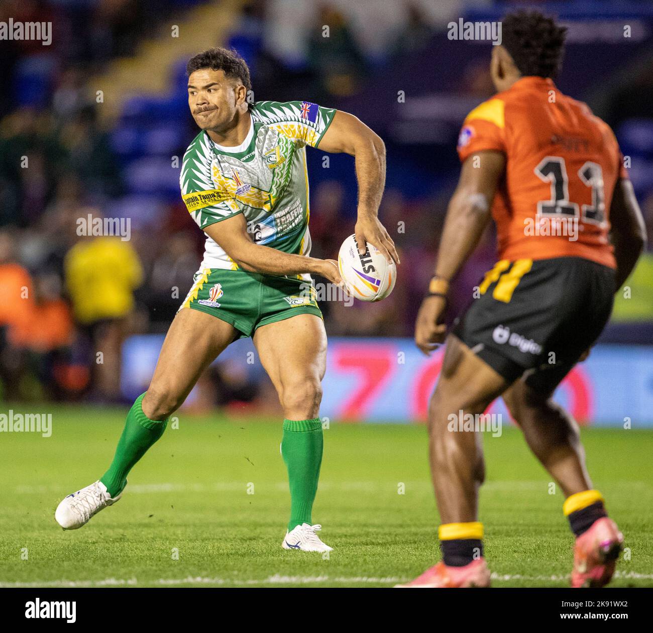 25th October 2022; Halliwell Jones Stadium, Warrington, England: Rugby ...