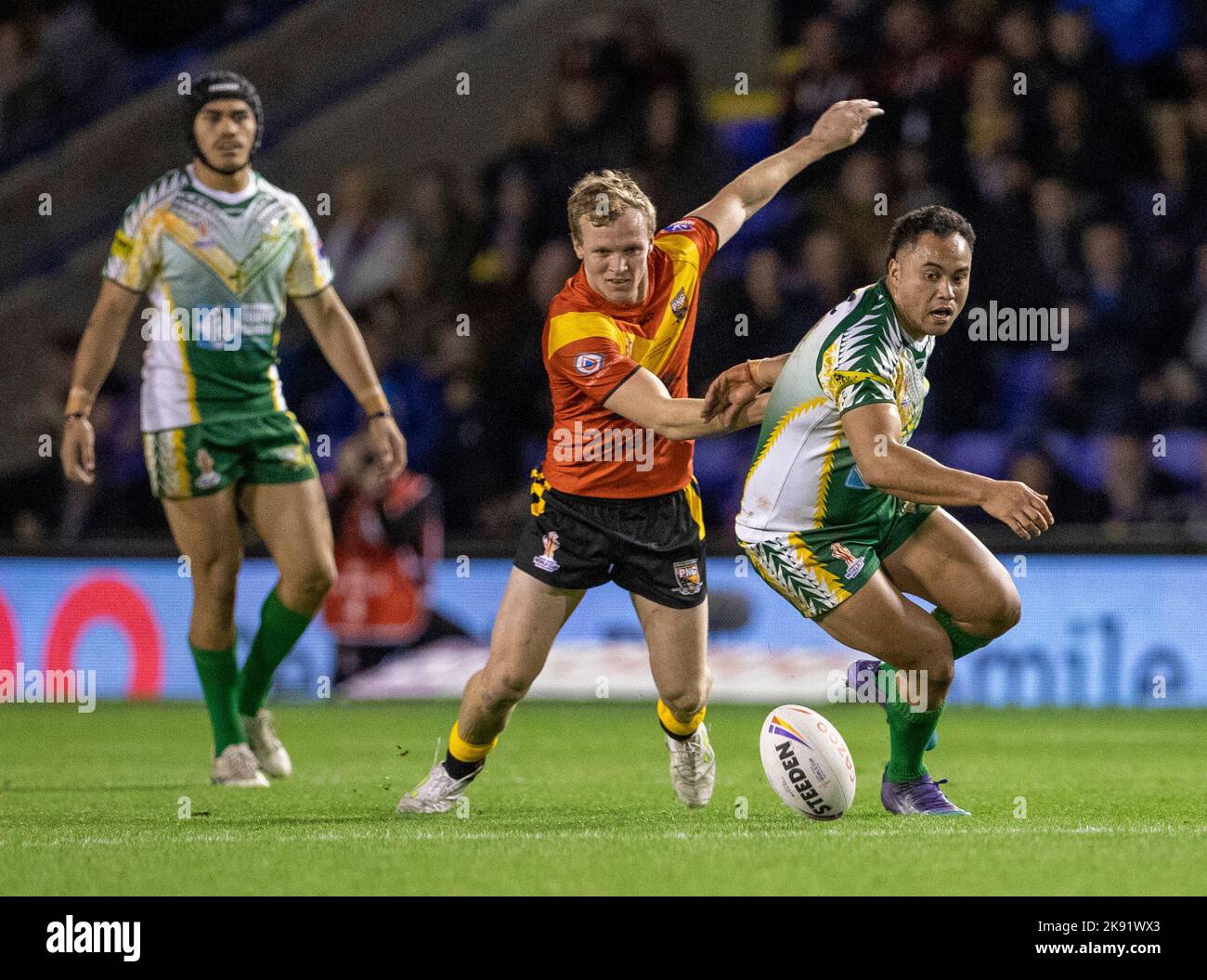 25th October 2022; Halliwell Jones Stadium, Warrington, England: Rugby ...