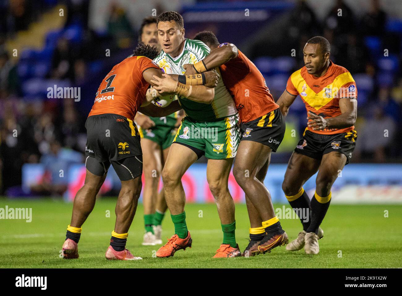 25th October 2022; Halliwell Jones Stadium, Warrington, England: Rugby ...