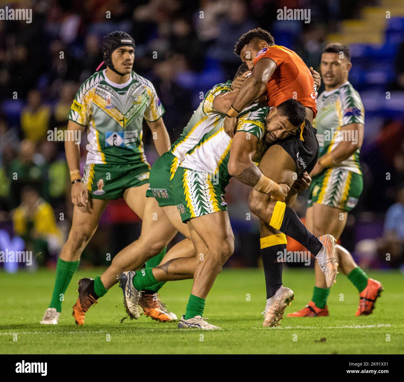 25th October 2022; Halliwell Jones Stadium, Warrington, England: Rugby ...