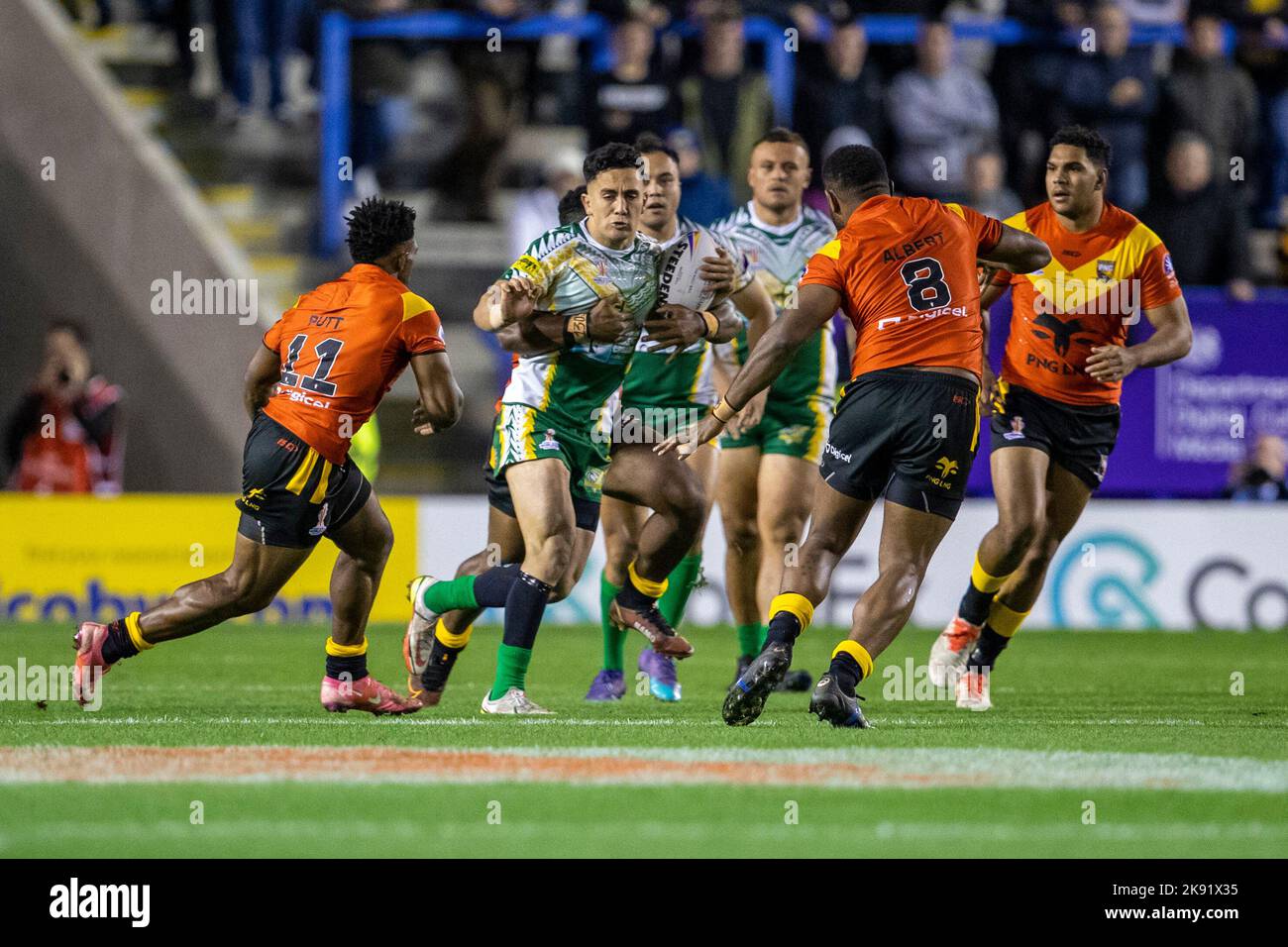 25th October 2022; Halliwell Jones Stadium, Warrington, England: Rugby ...
