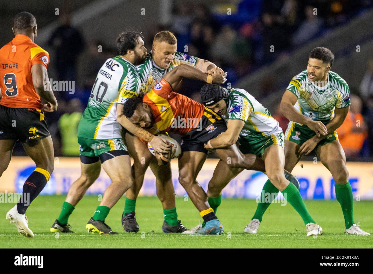 25th October 2022; Halliwell Jones Stadium, Warrington, England: Rugby ...
