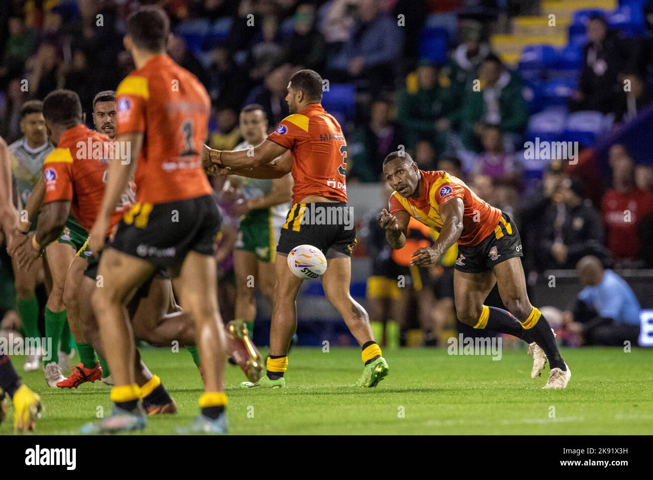 25th October 2022; Halliwell Jones Stadium, Warrington, England: Rugby ...