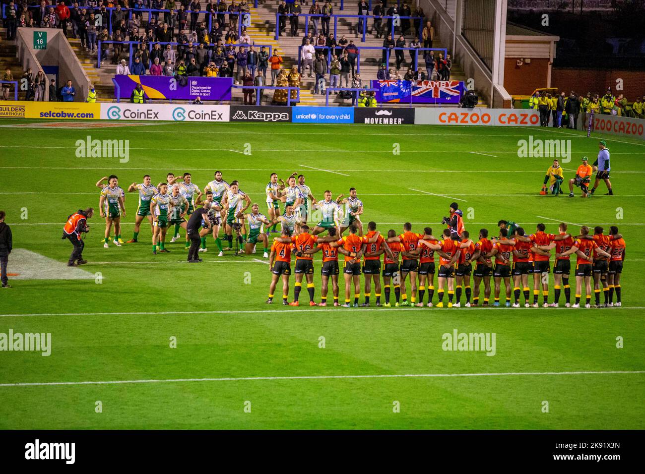 25th October 2022; Halliwell Jones Stadium, Warrington, England: Rugby ...