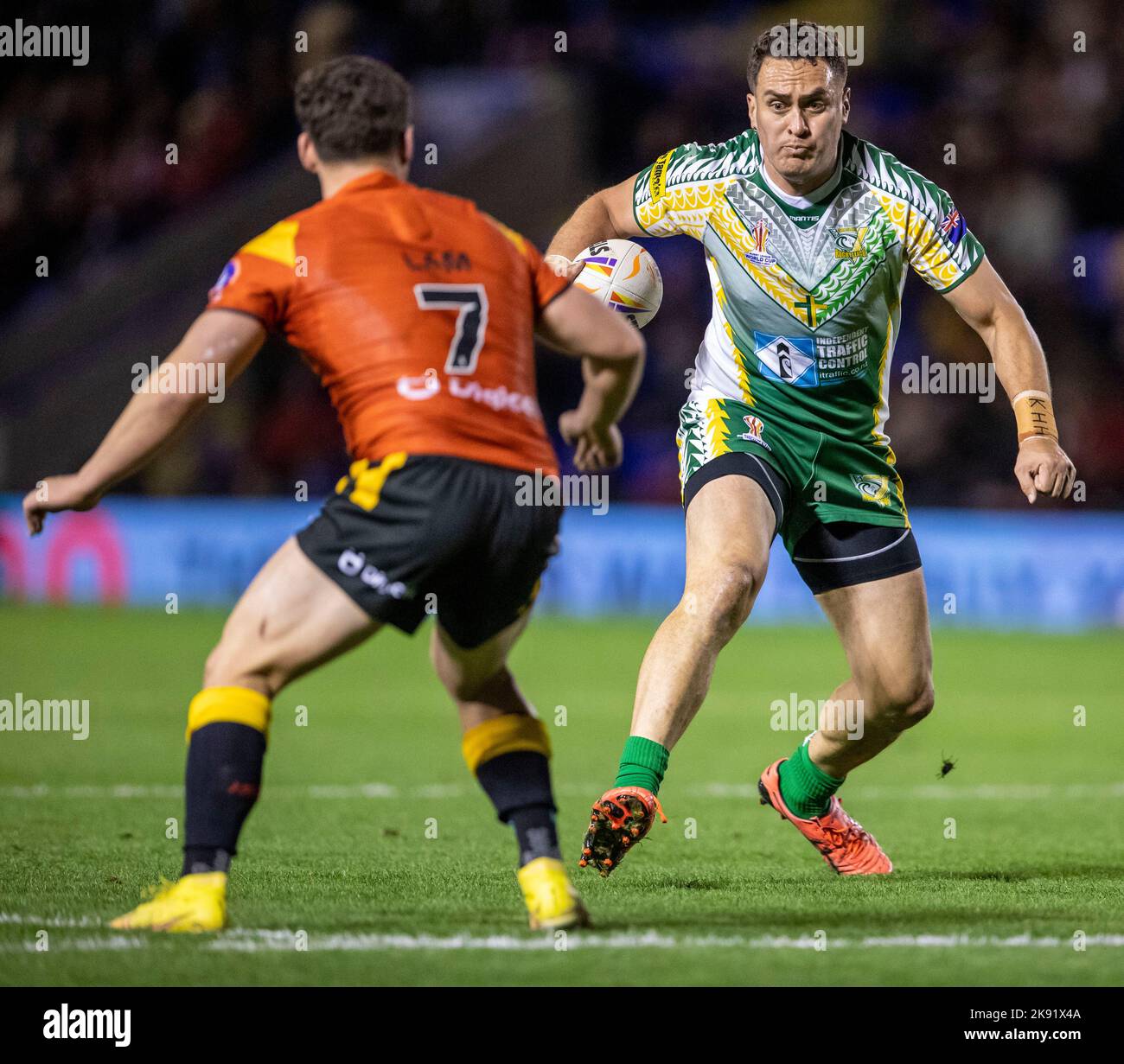 25th October 2022; Halliwell Jones Stadium, Warrington, England: Rugby ...