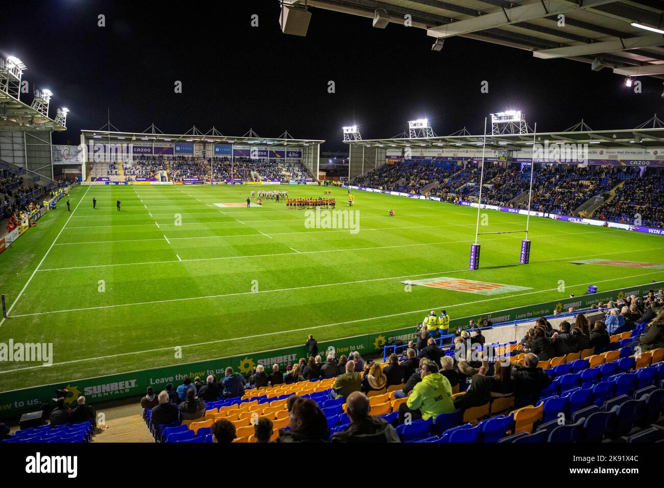 25th October 2022; Halliwell Jones Stadium, Warrington, England: Rugby ...
