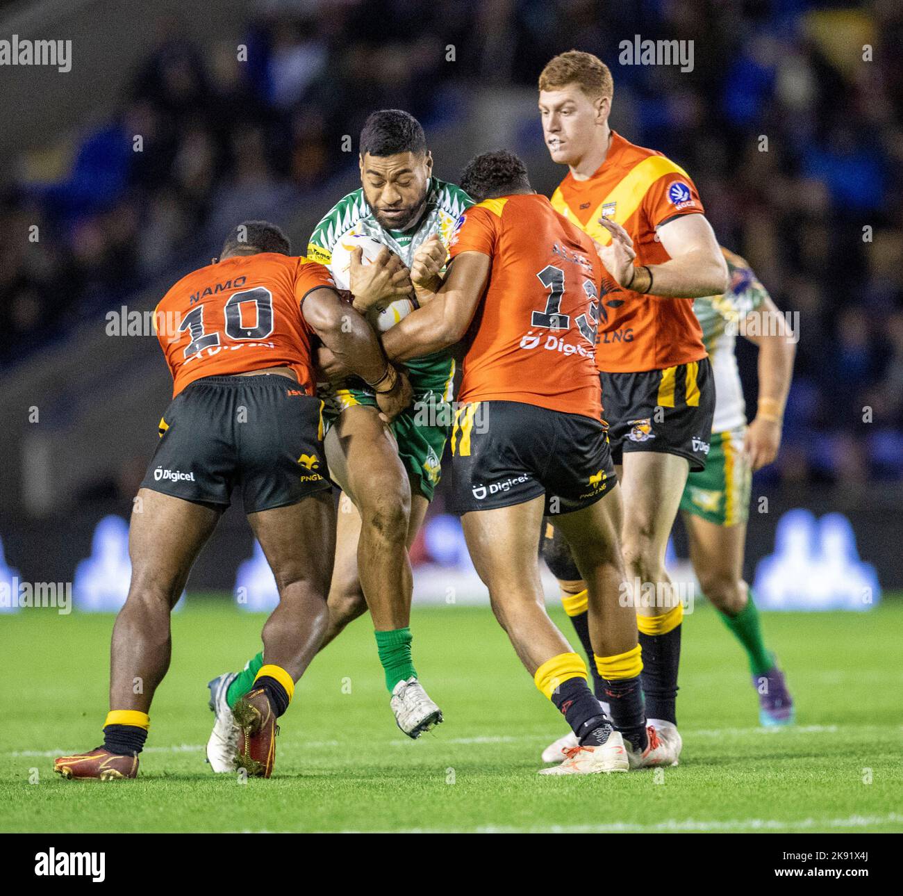 25th October 2022; Halliwell Jones Stadium, Warrington, England: Rugby ...